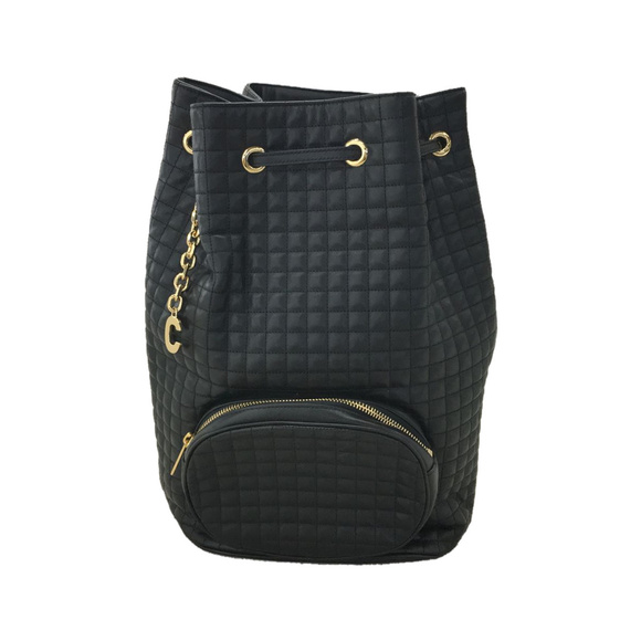 Celine | Bags | Celine Small Backpack Black Leather Shoulder Bag | Poshmark
